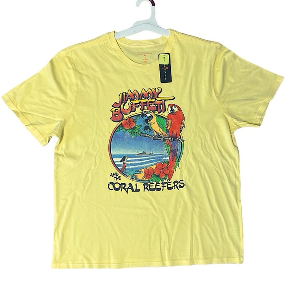 Margaritaville | Tops | Nwt Jimmy Buffett And The Coral Reefers Graphic Tee | Poshmark